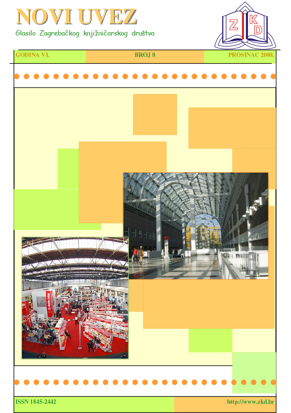 Novi uvezi | Zagrebačko knjižničarsko društvo | ZKD